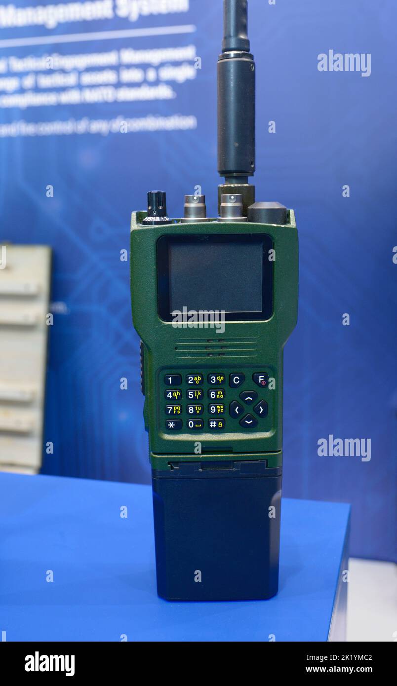 Army portable radio hi-res stock photography and images - Alamy