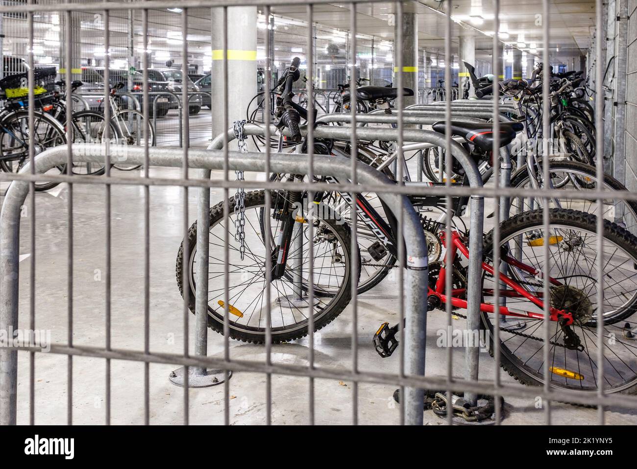 Bucycle parking hi-res stock photography and images - Alamy
