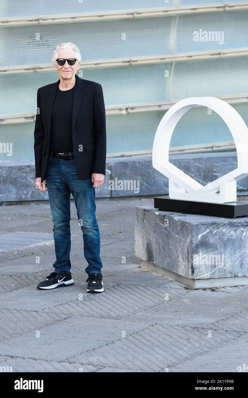 San Sebastian, Spain. 21th September 2022. David Cronenberg attends ...