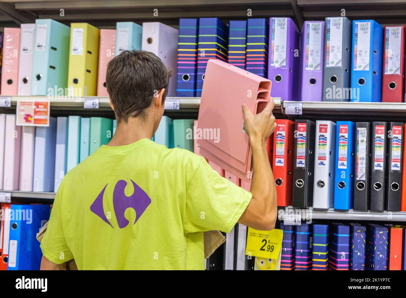 Lest hours to find and buy the school supplies ordered by the schools ...