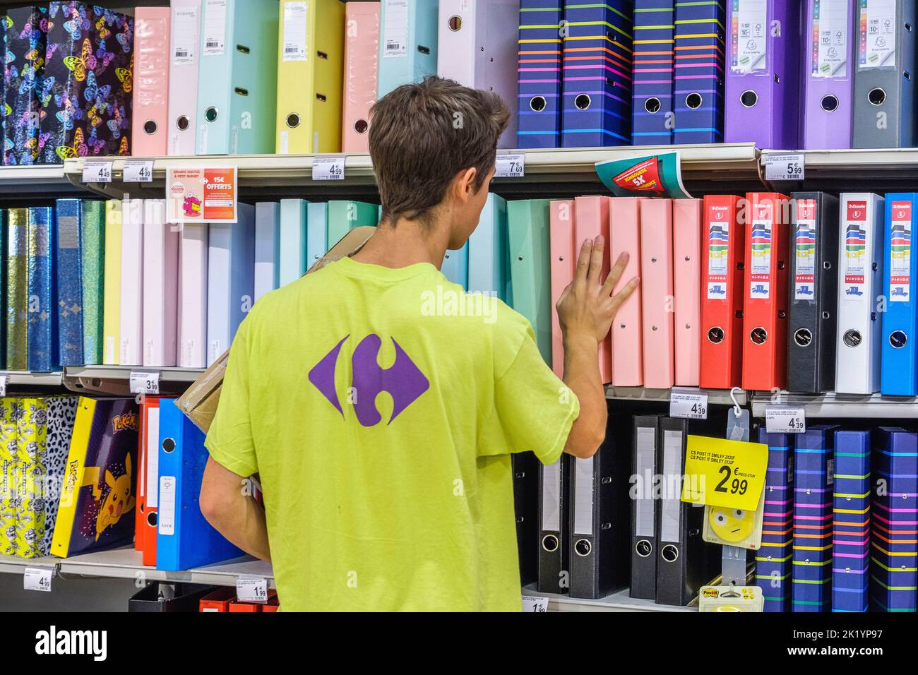 Lest hours to find and buy the school supplies ordered by the schools ...