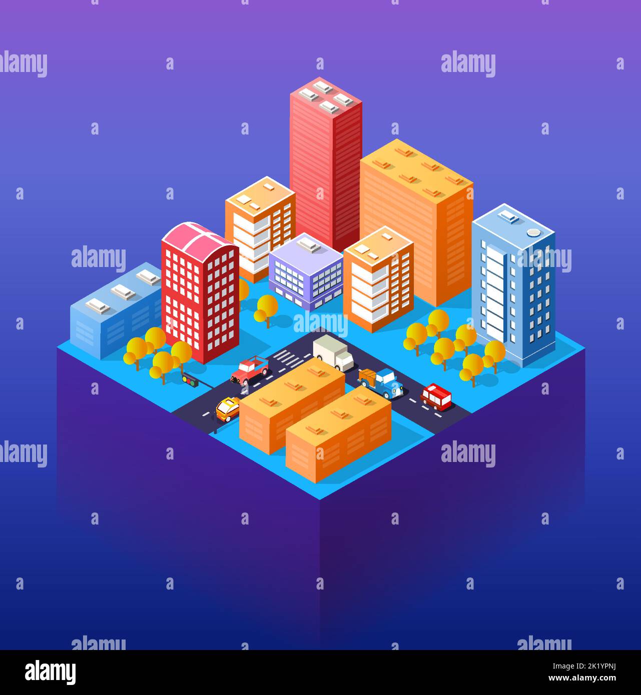 Crowd building isometric hi-res stock photography and images - Alamy