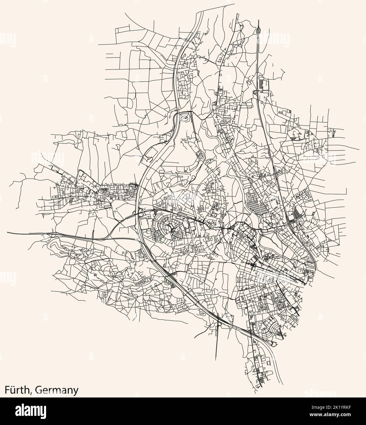 Furth germany Stock Vector Images - Alamy