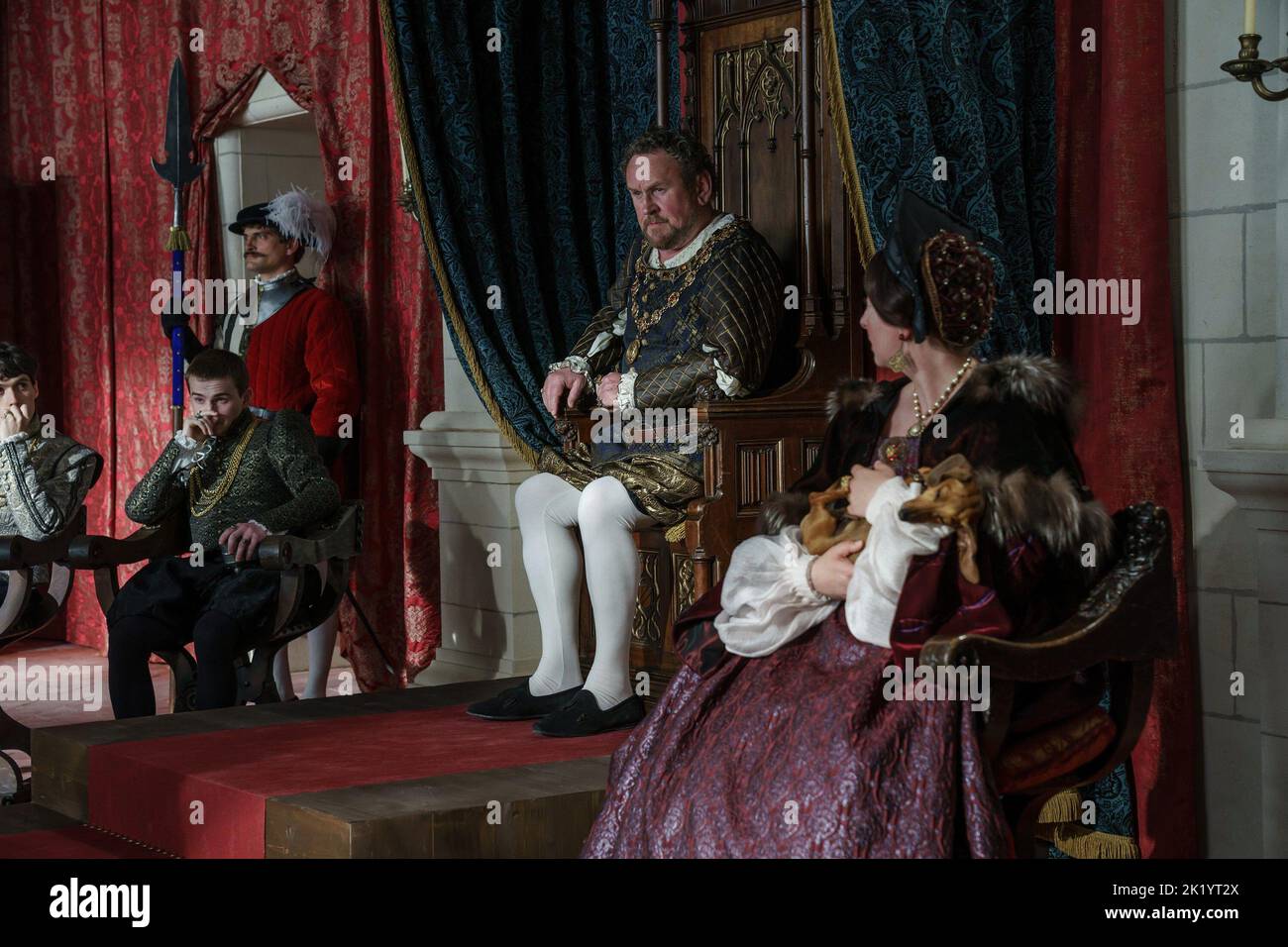 THE SERPENT QUEEN, from left: Alex Heath as Young Henry, Louis Landau ...