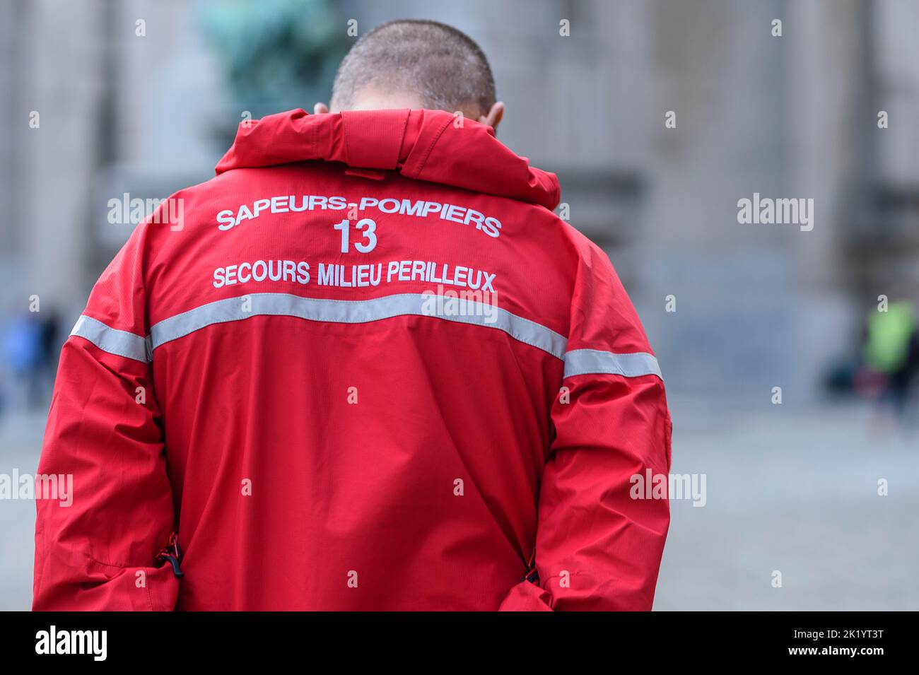 French firemen specialised in hazardous environment | Pompiers francais ...
