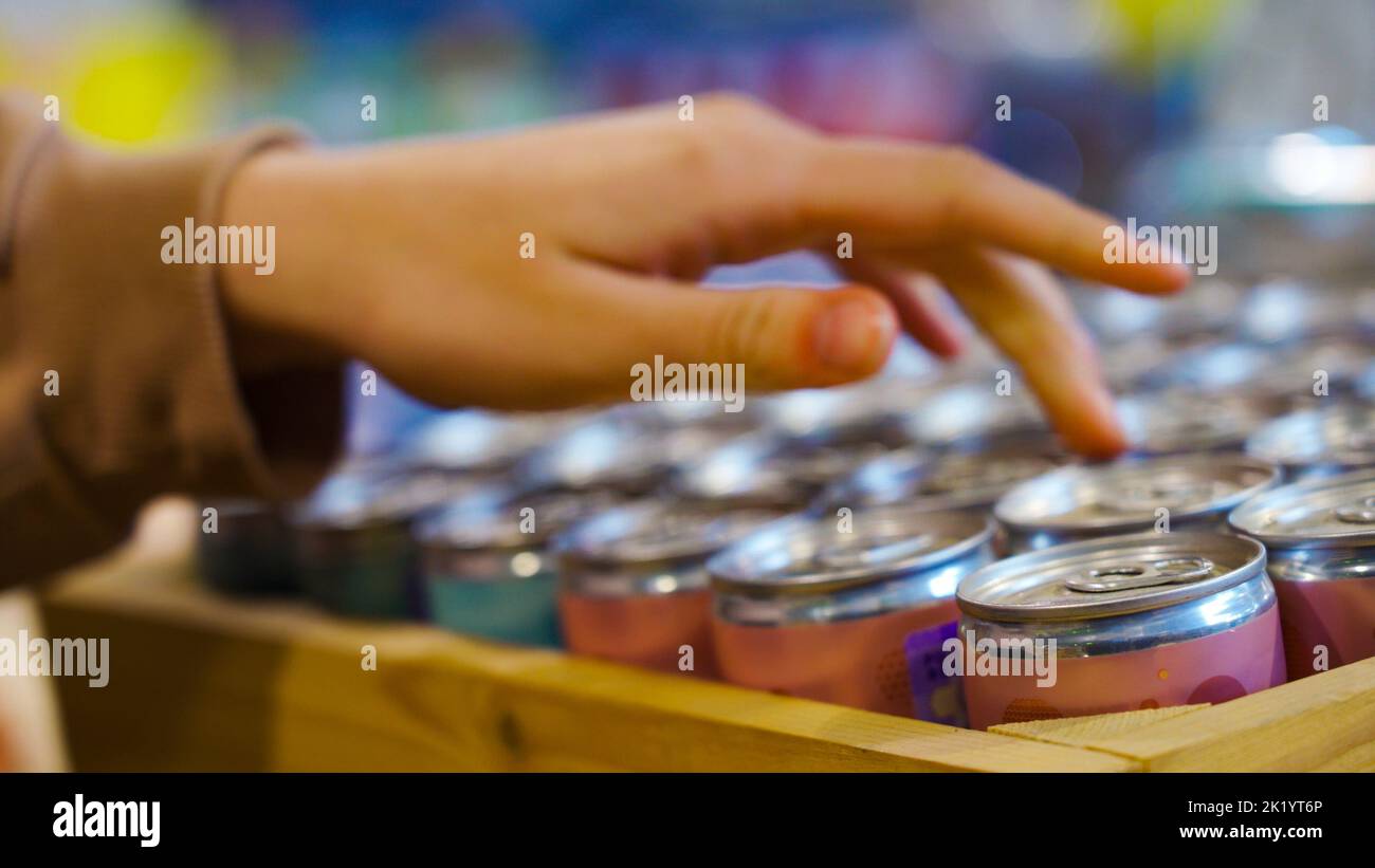 Adult soda supermarket hi-res stock photography and images - Alamy