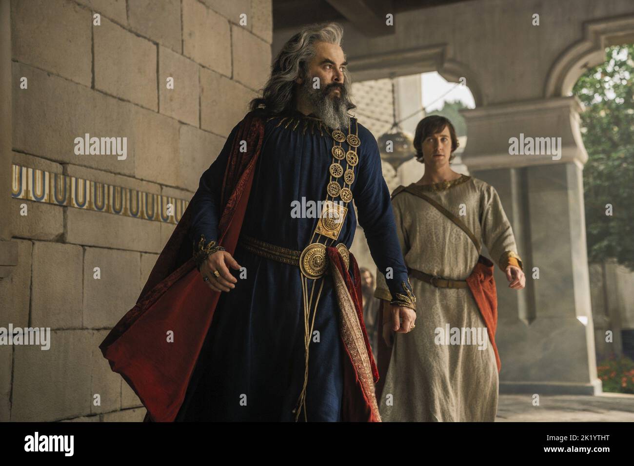 THE LORD OF THE RINGS: THE RINGS OF POWER, from left: Trystan Gravelle ...