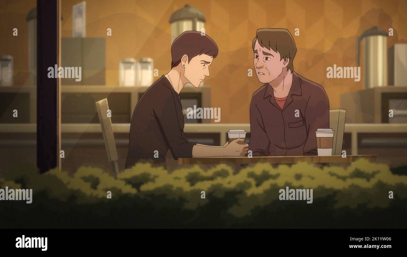 PANTHEON, left: Ellen Kim (voice: Rosemarie DeWitt), Pantheon', (Season ...