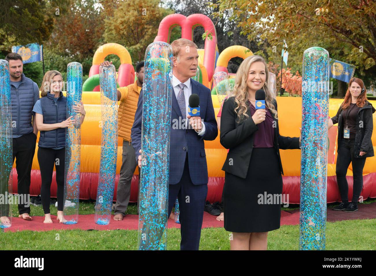 WEDDING OF A LIFETIME, Jonathan Bennett (left), Brooke D'Orsay (2nd ...