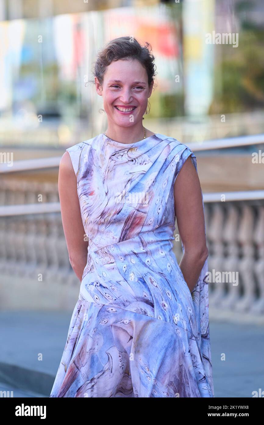 Donostia / San Sebastian. Spain. 20220921, Vicky Krieps attended ...