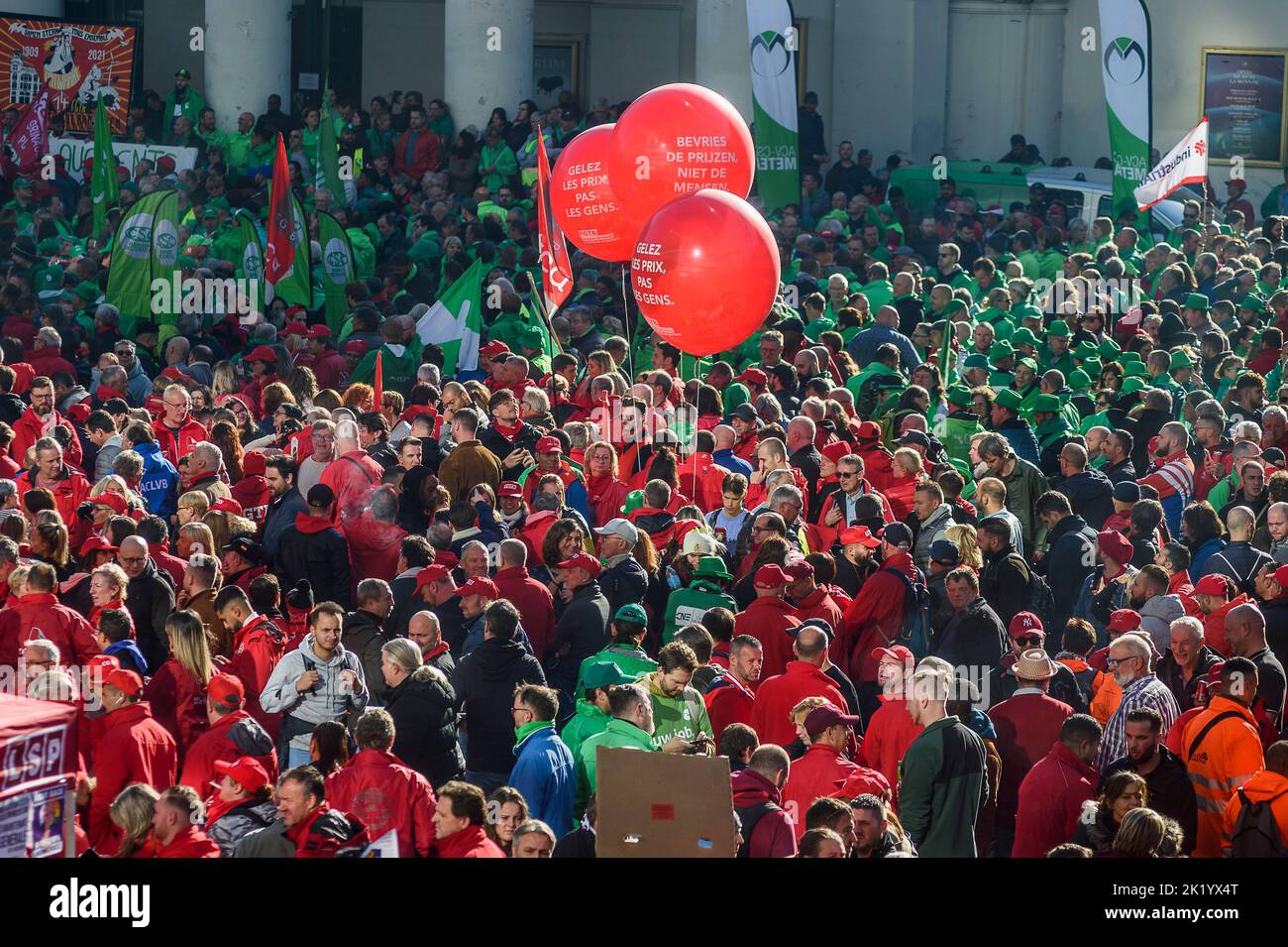 Union demonstration against the increasing of the energy prices ...