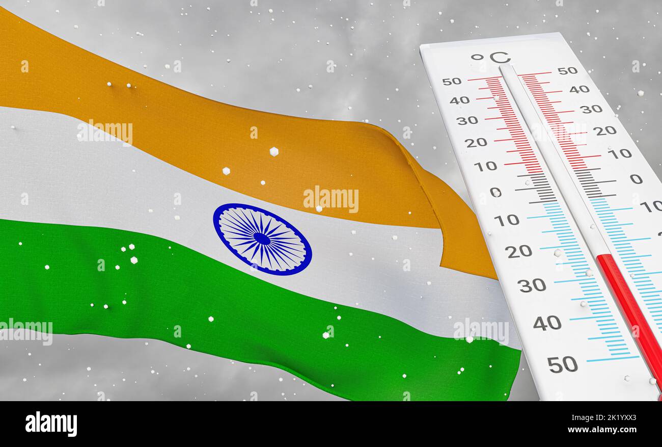 Winter in India with severe cold, negative temperature, Cold season in ...