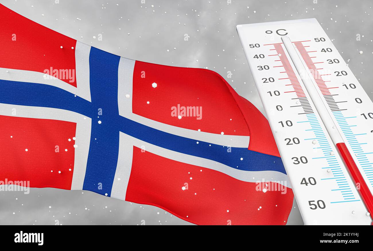 Winter in Bouvet Island with severe cold, negative temperature, Cold ...