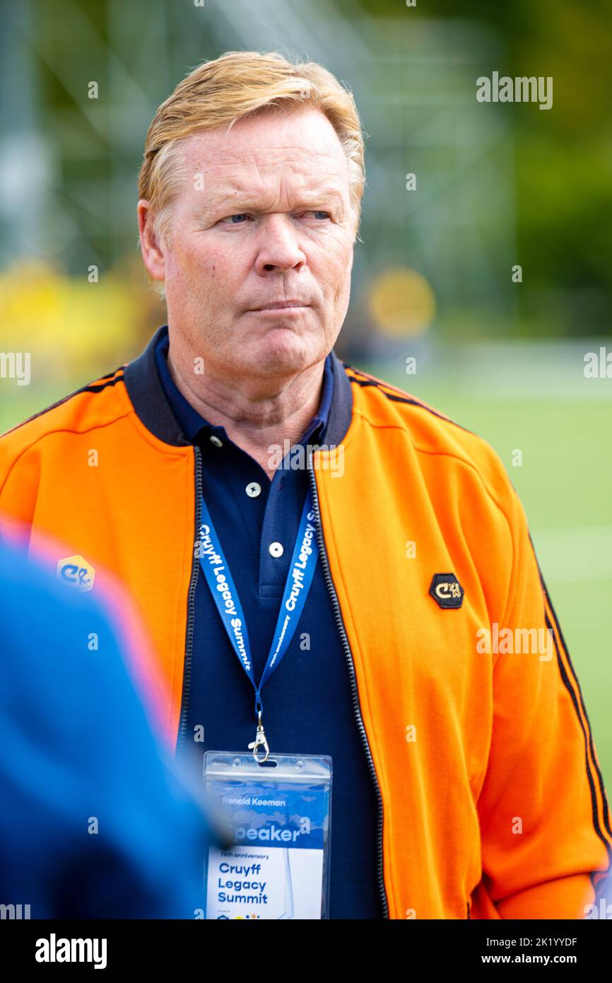 Amsterdam, The Netherlands - 21 Sept 2022, Ronald Koeman during the ...