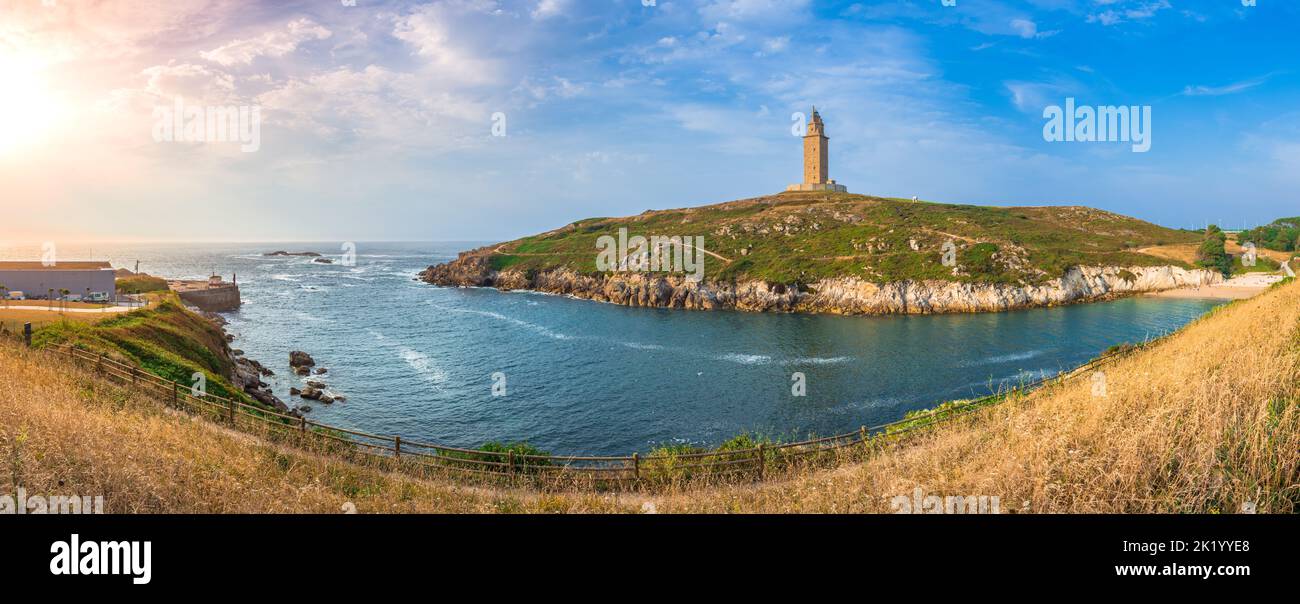 Tower of Hercules, the almost 1900 years old and rehabilitated in 1791 ...