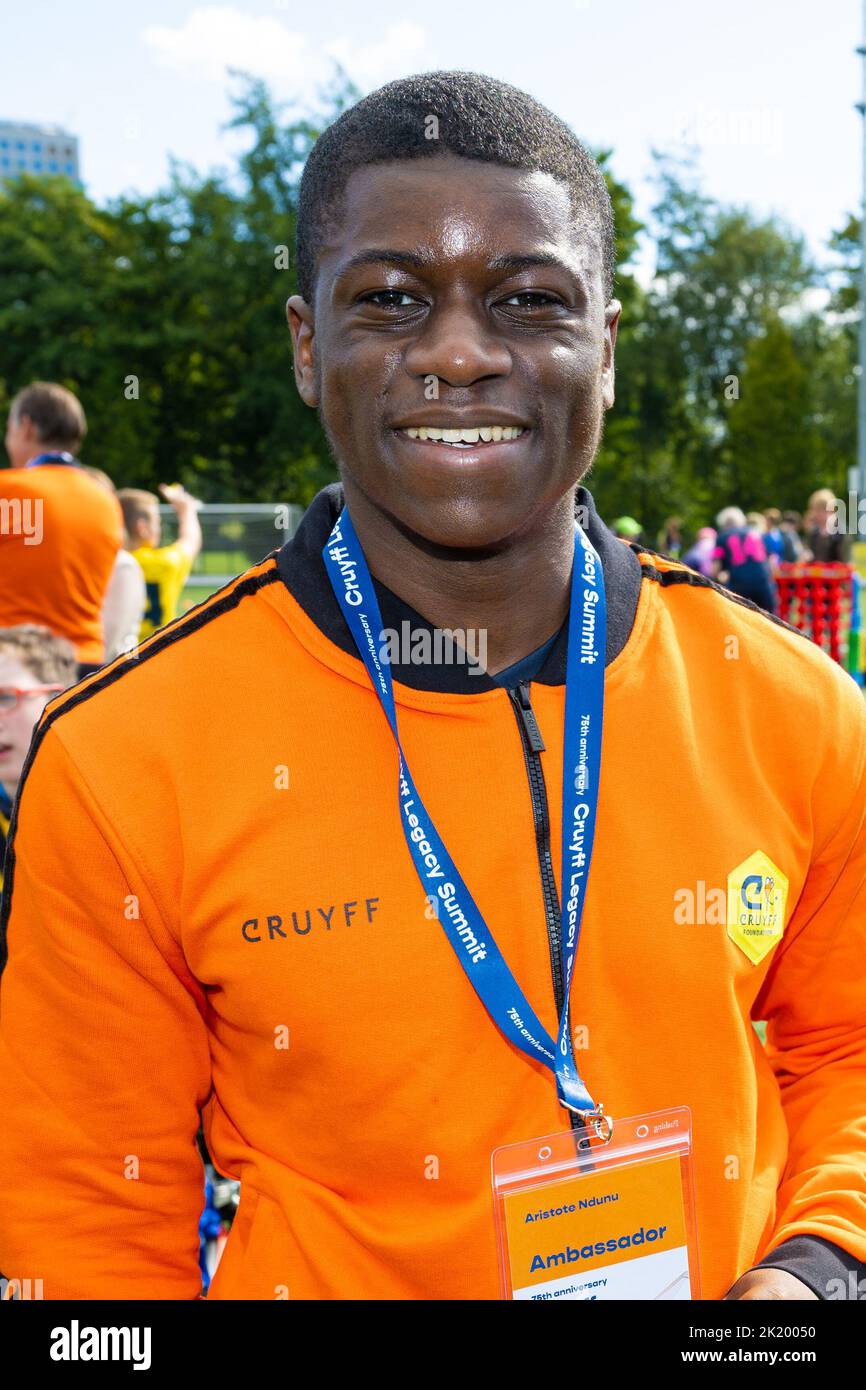 Amsterdam, The Netherlands - 21 Sept 2022, Aristote Ndunu during the ...