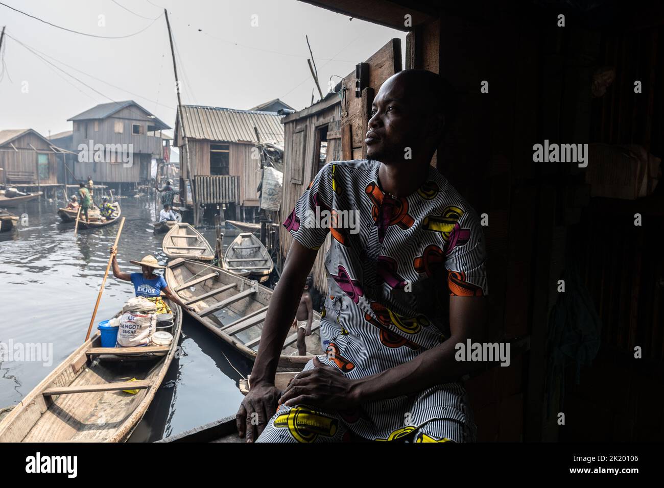 January 20, 2022, Lagos, Nigeria: The principal of the small 'Keys to ...