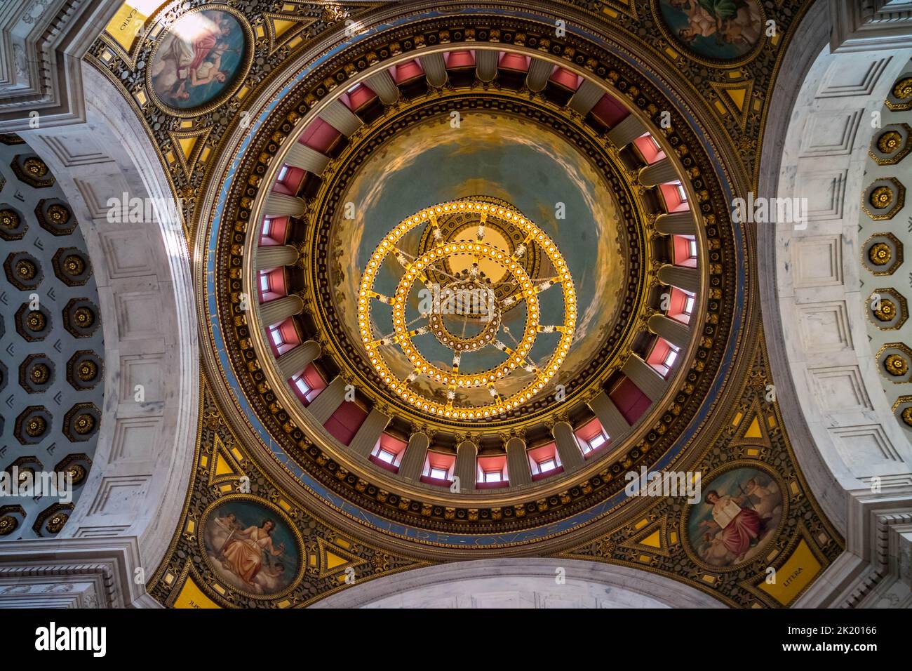 The center of administration in Providence, Rhode Island Stock Photo ...
