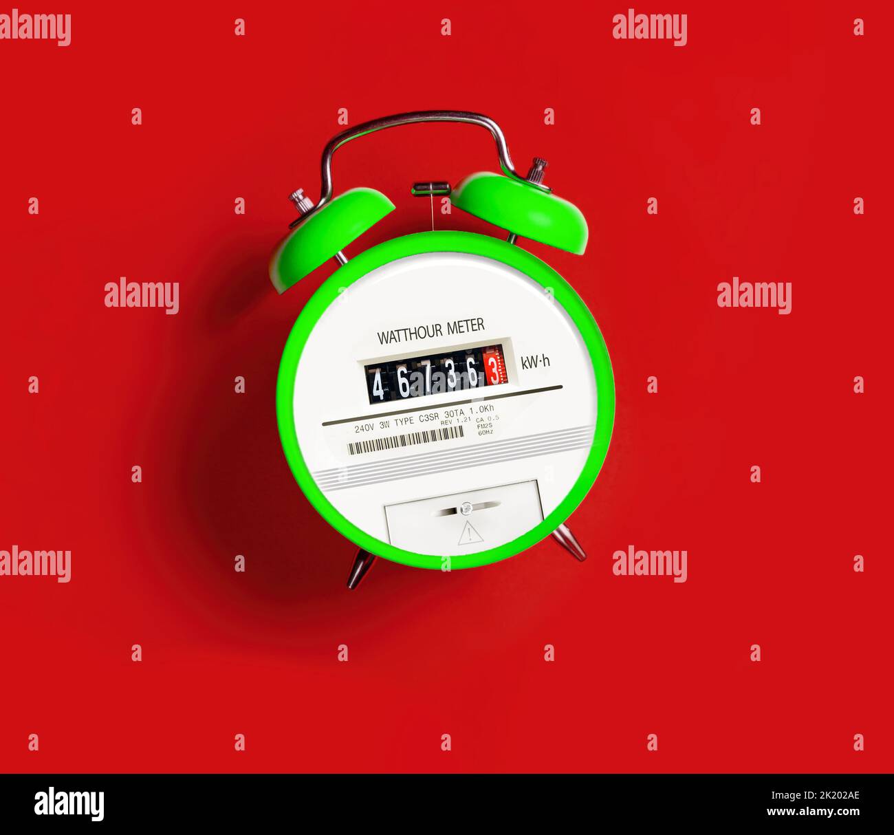 Electric meter clock hi-res stock photography and images - Alamy