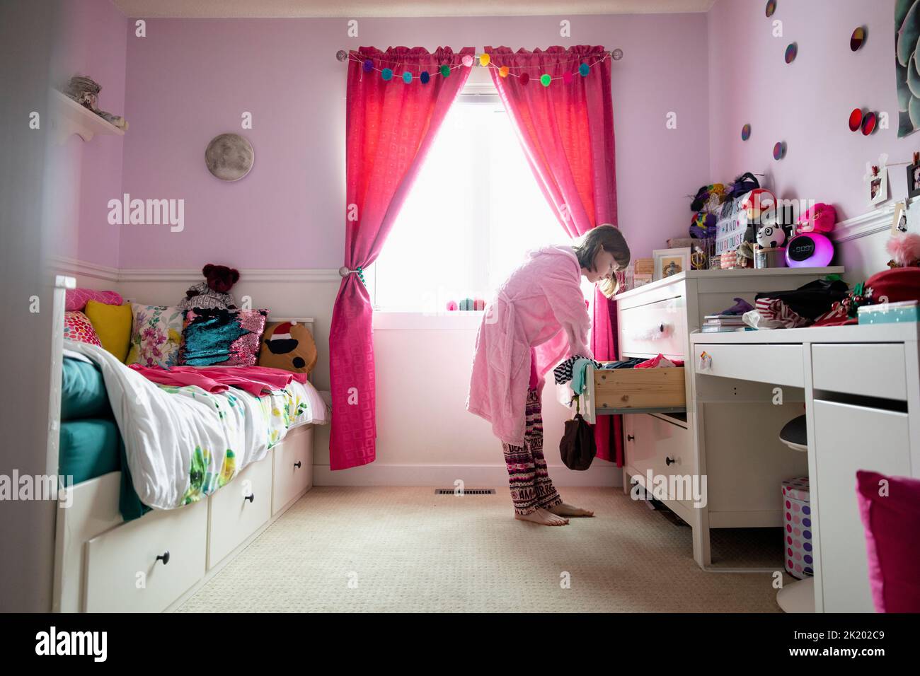 Tidy bed child hi-res stock photography and images - Alamy