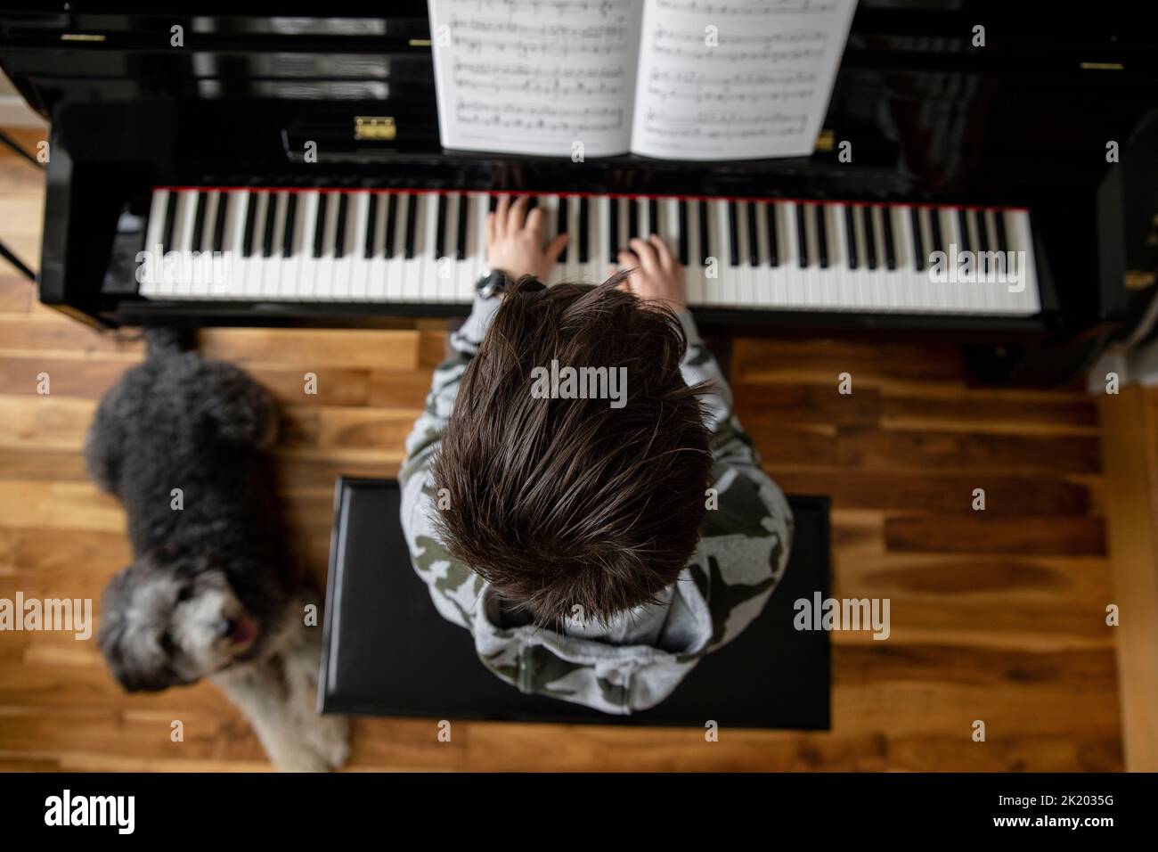 Overhead portrait teenage boy hi-res stock photography and images - Alamy