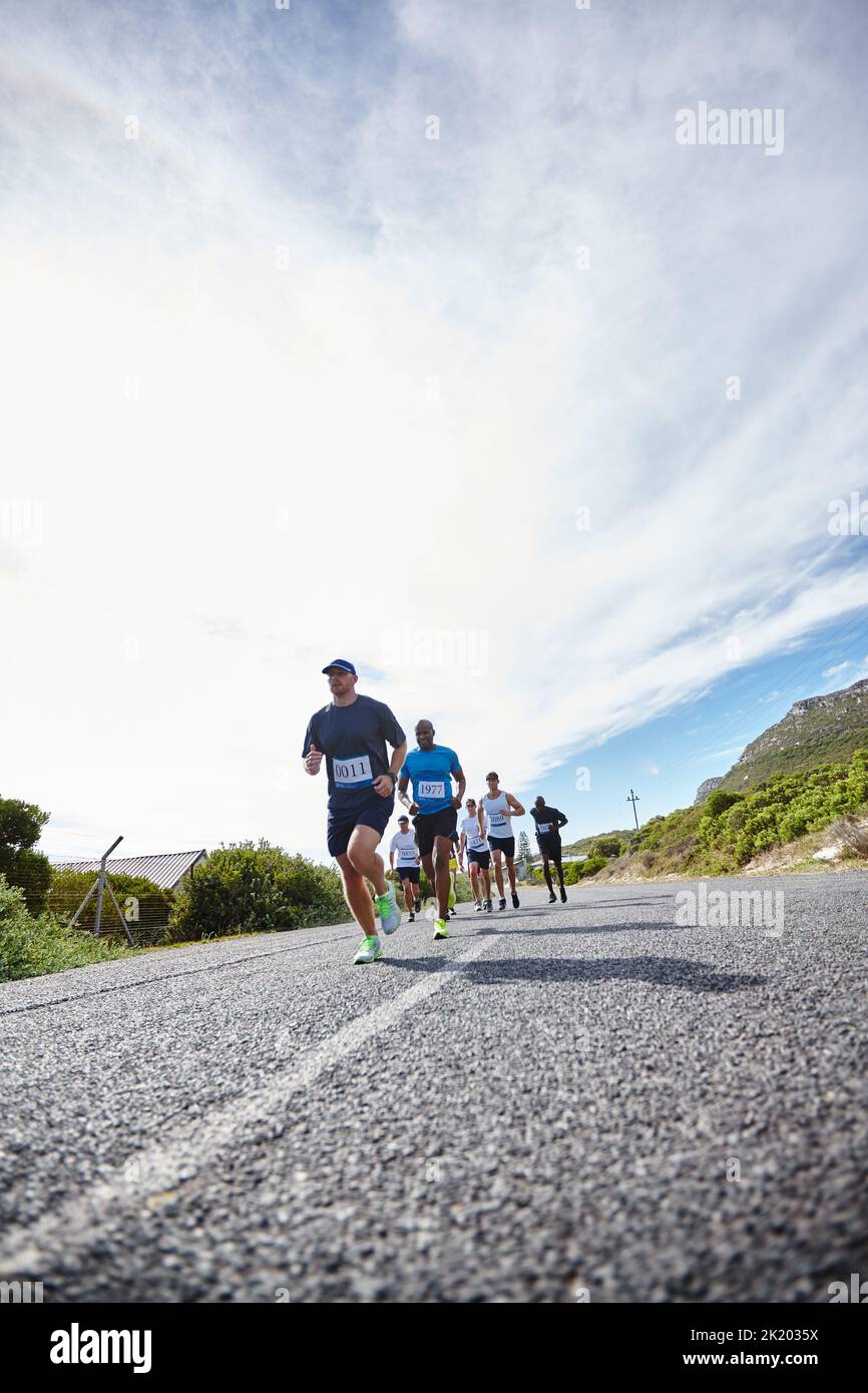 Marathon men hi-res stock photography and images - Alamy