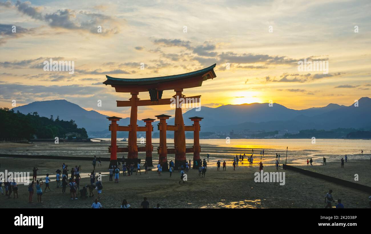 Itsukushima Shrine is a Shinto shrine on the island of Itsukushima ...