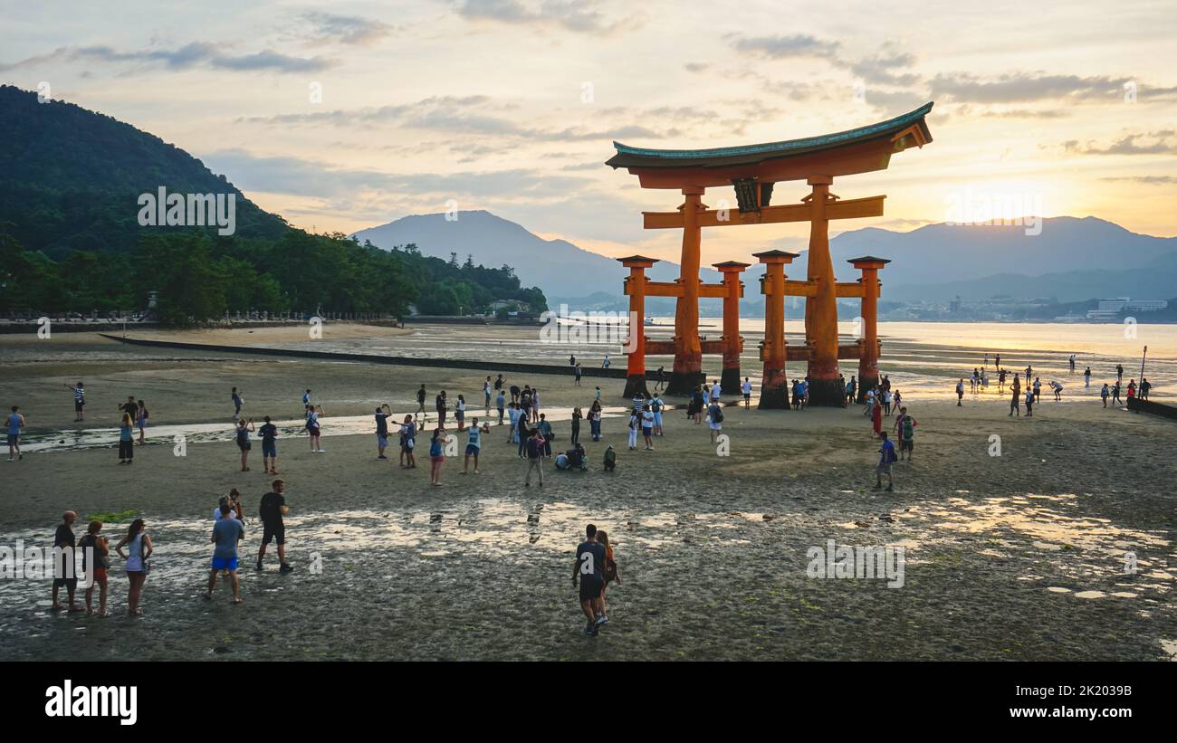 Itsukushima Shrine is a Shinto shrine on the island of Itsukushima ...