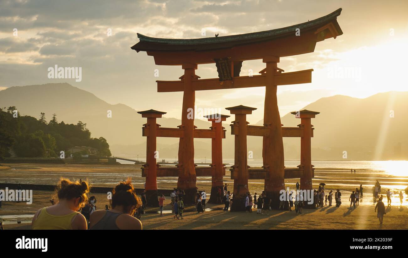 Itsukushima Shrine is a Shinto shrine on the island of Itsukushima ...