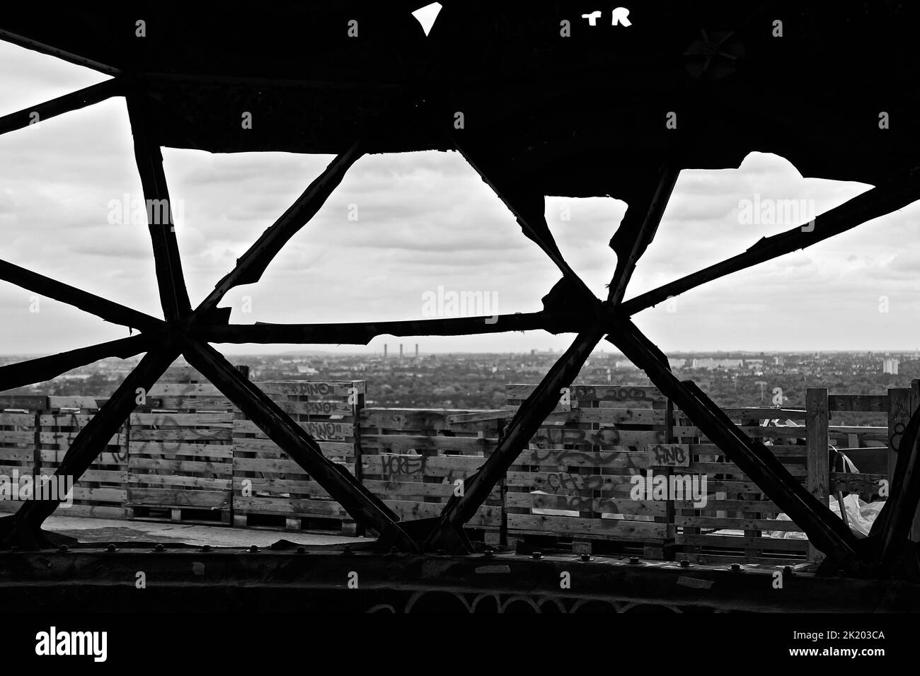 Geometry in dilapidation Stock Photo - Alamy