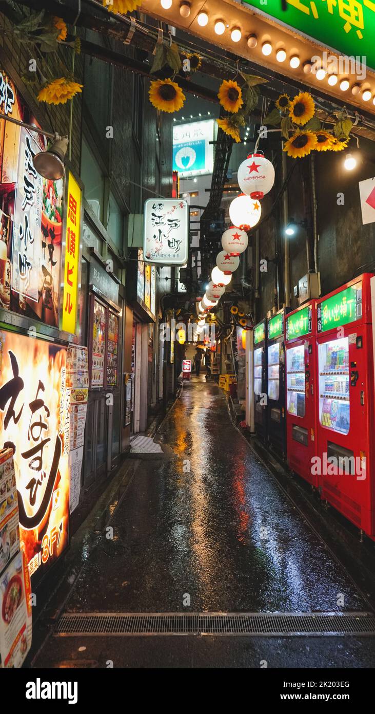 Busy street life of the Japanese capital, Tokyo Stock Photo - Alamy