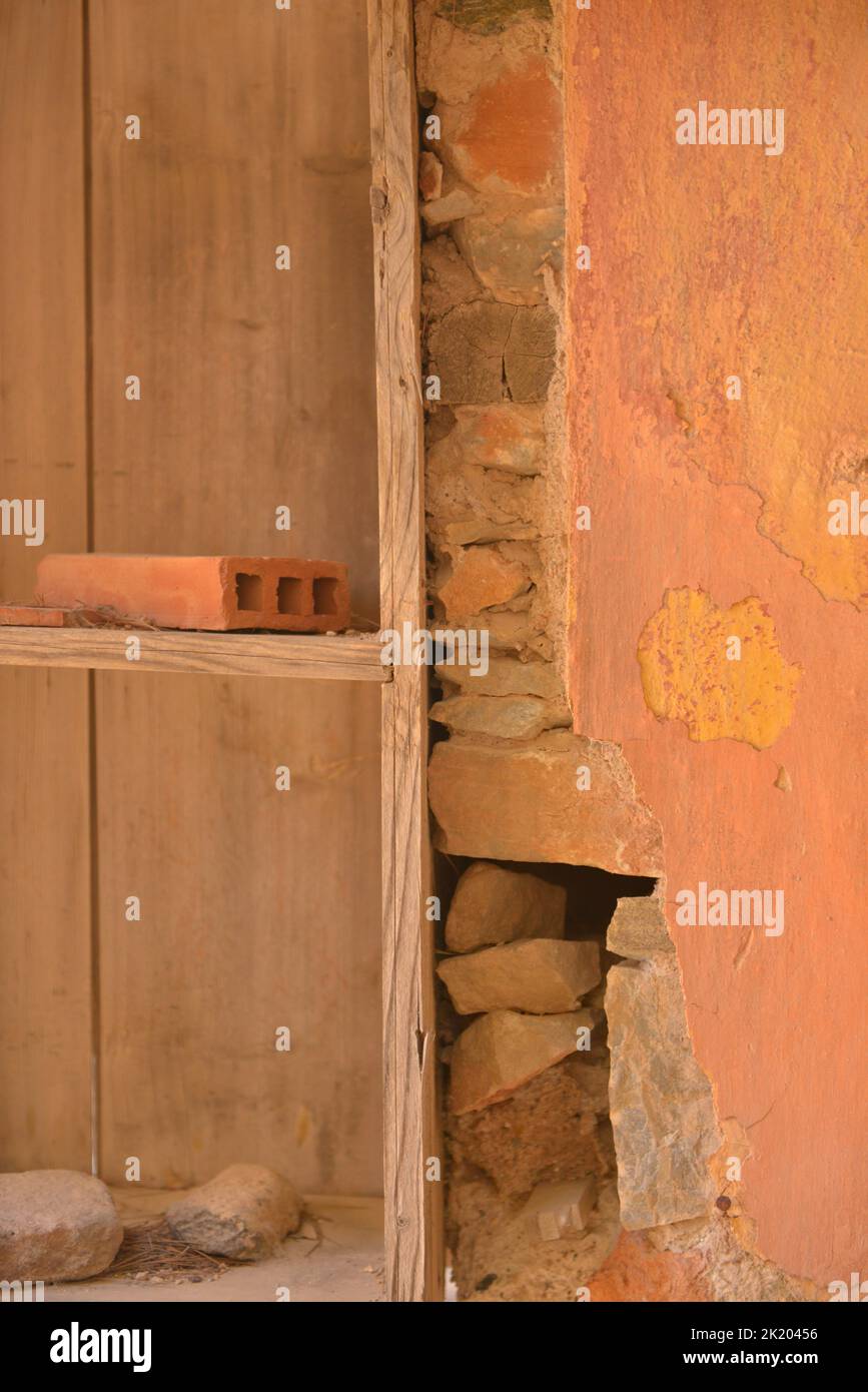 abstract dilapidated wall Stock Photo - Alamy