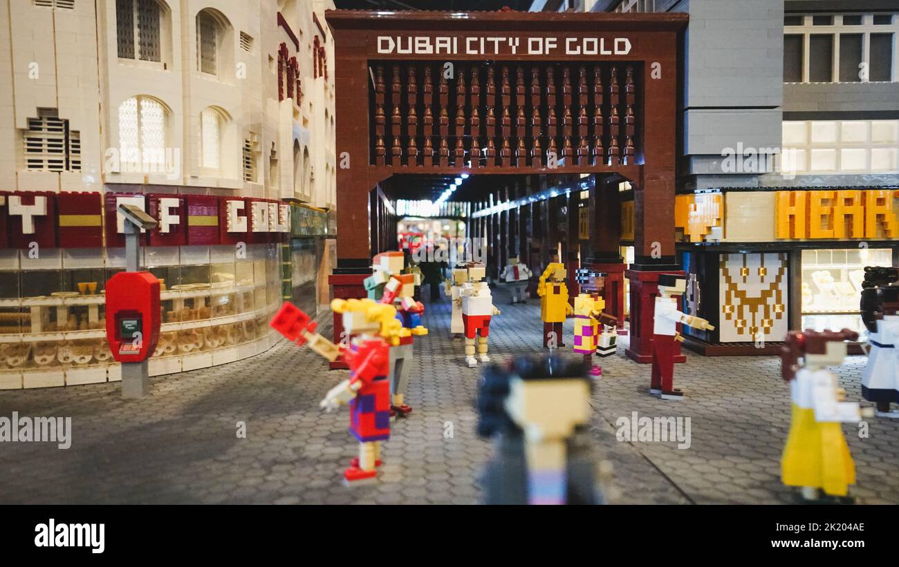 Legoland dubai burj khalifa hi-res stock photography and images - Alamy
