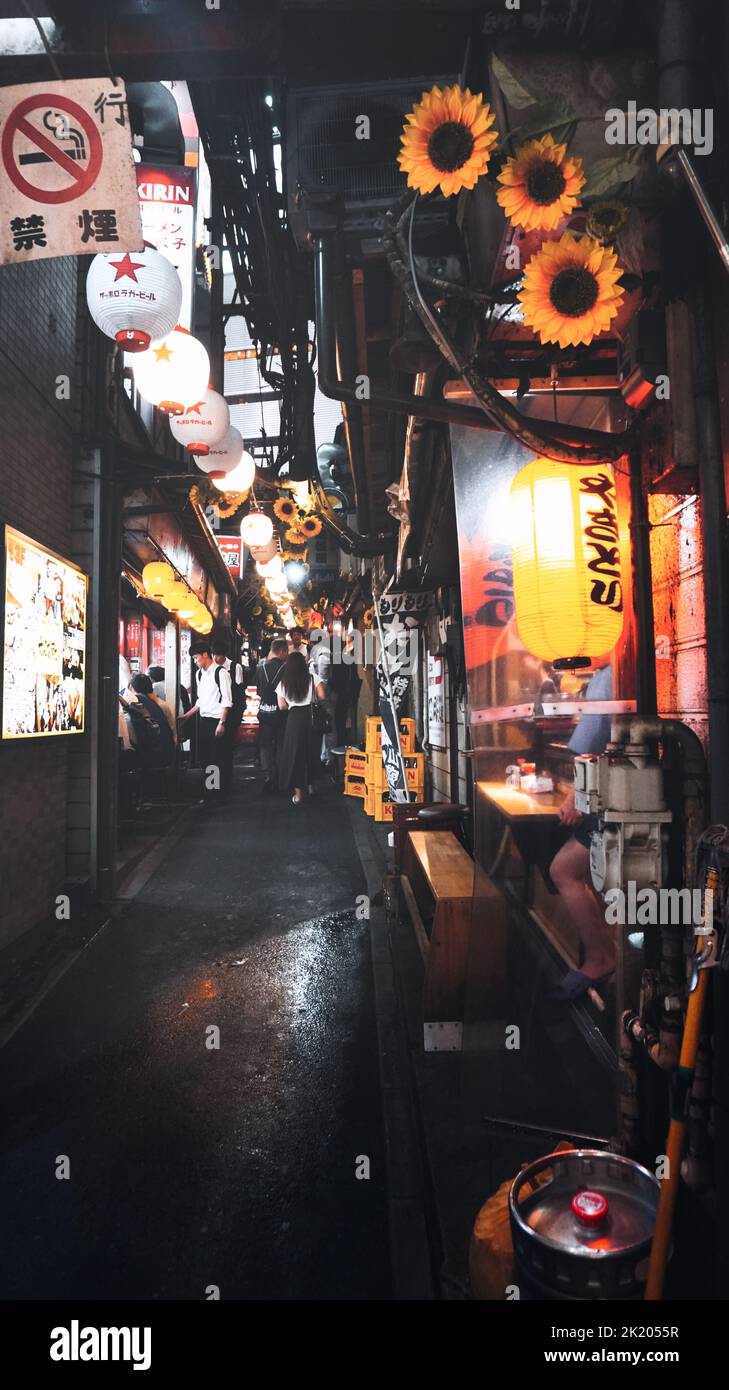 Tokyo back alley hi-res stock photography and images - Alamy