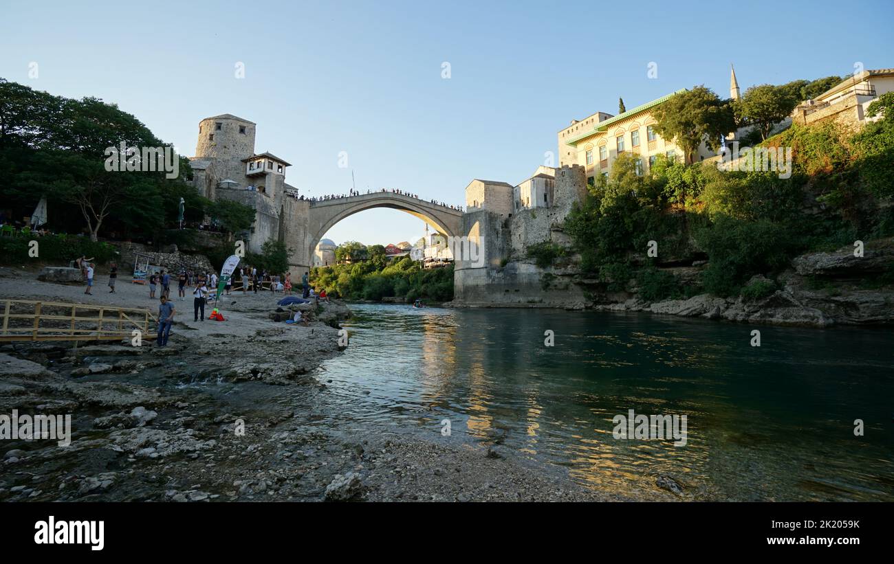 The famous bridge of Mostar Stock Photo - Alamy