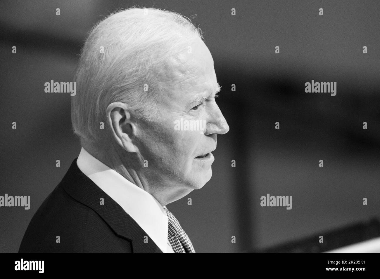 New York, NY - September 21, 2022: Joseph R. Biden, Jr., President of ...