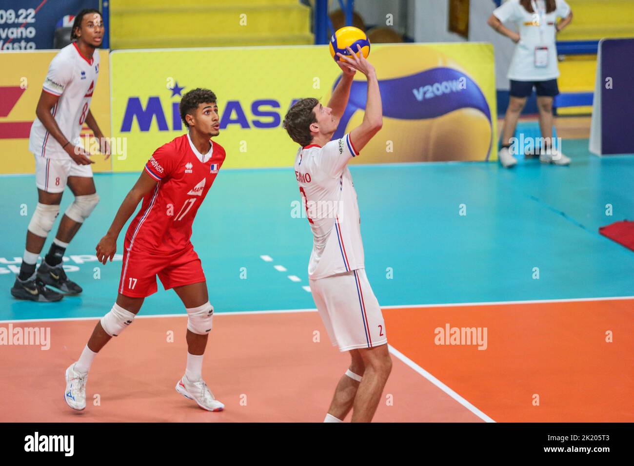 Hilir Henno (FRA) in action during U20 European Championship - France ...