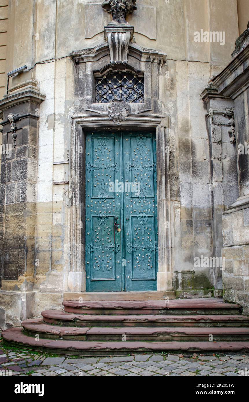 Ancient doors of a stone temple Stock Photo - Alamy