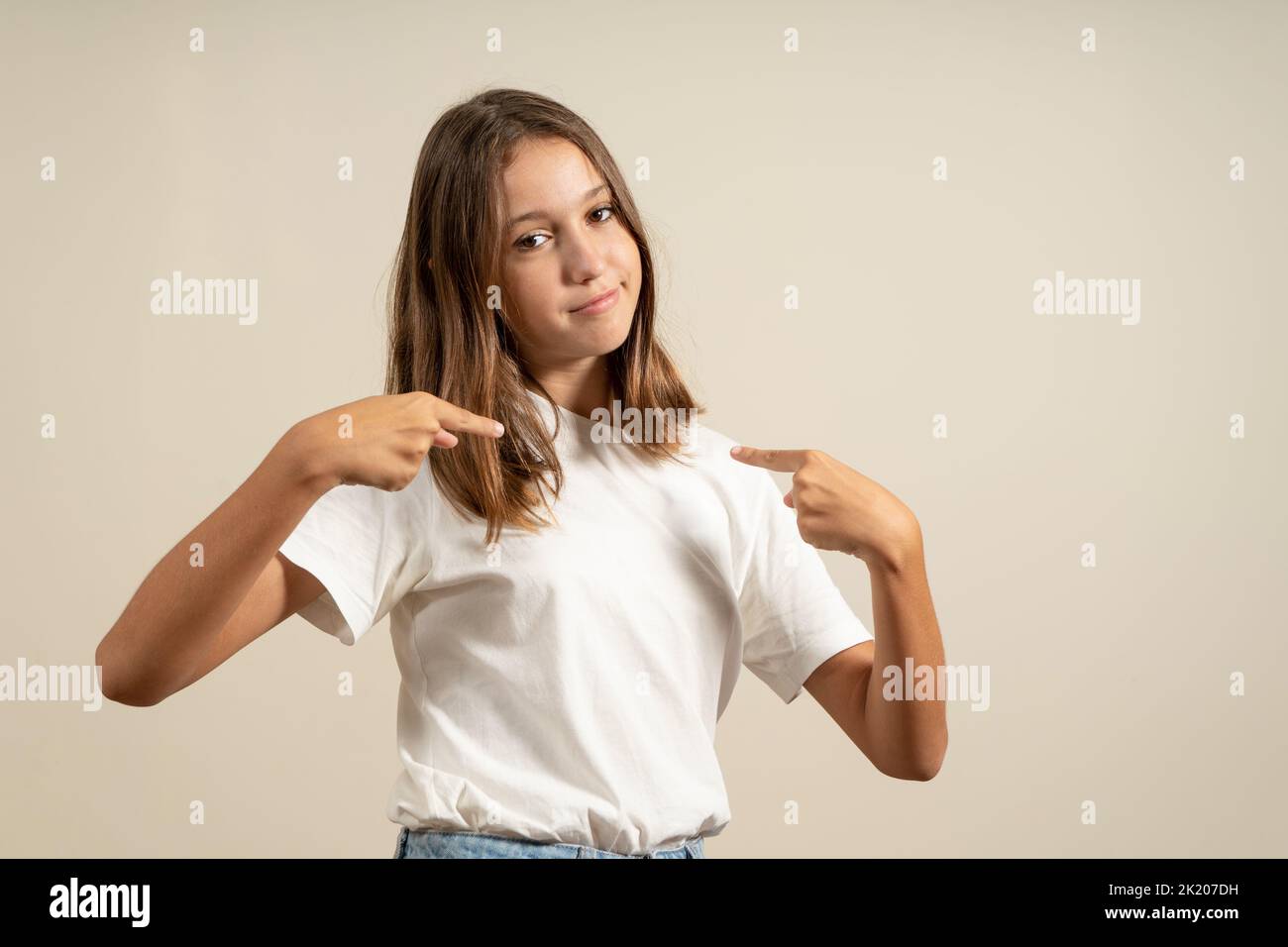 Arrogant teen girl hi-res stock photography and images - Alamy