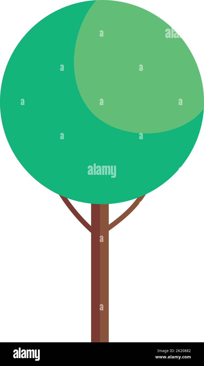 circular tree plant forest Stock Vector Image & Art - Alamy