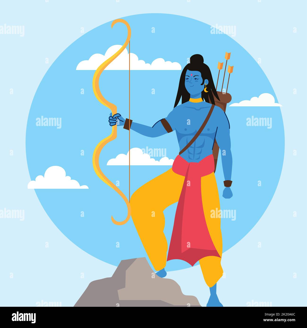 Scene of lord rama hi-res stock photography and images - Alamy