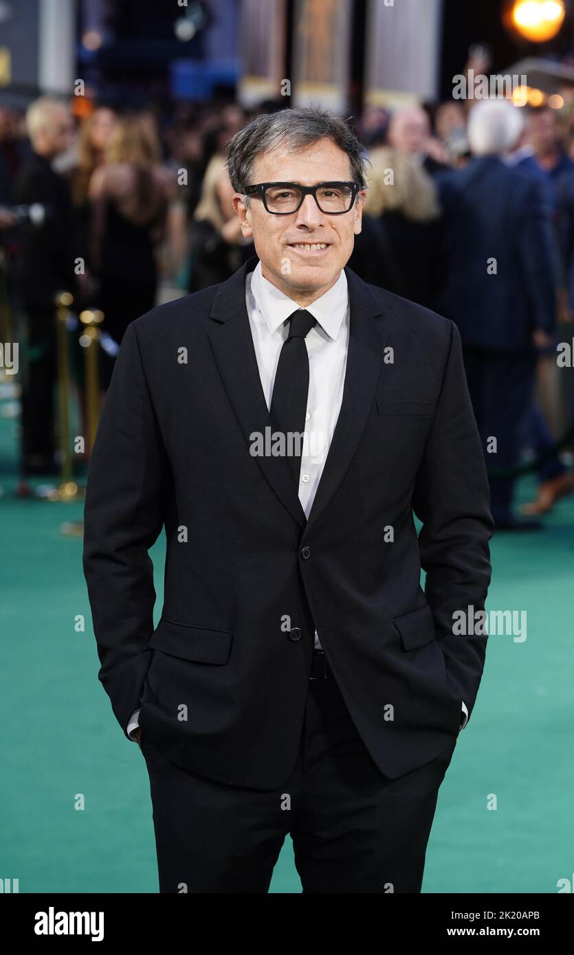 David O Russell attends the European premiere of Amsterdam at the Odeon ...