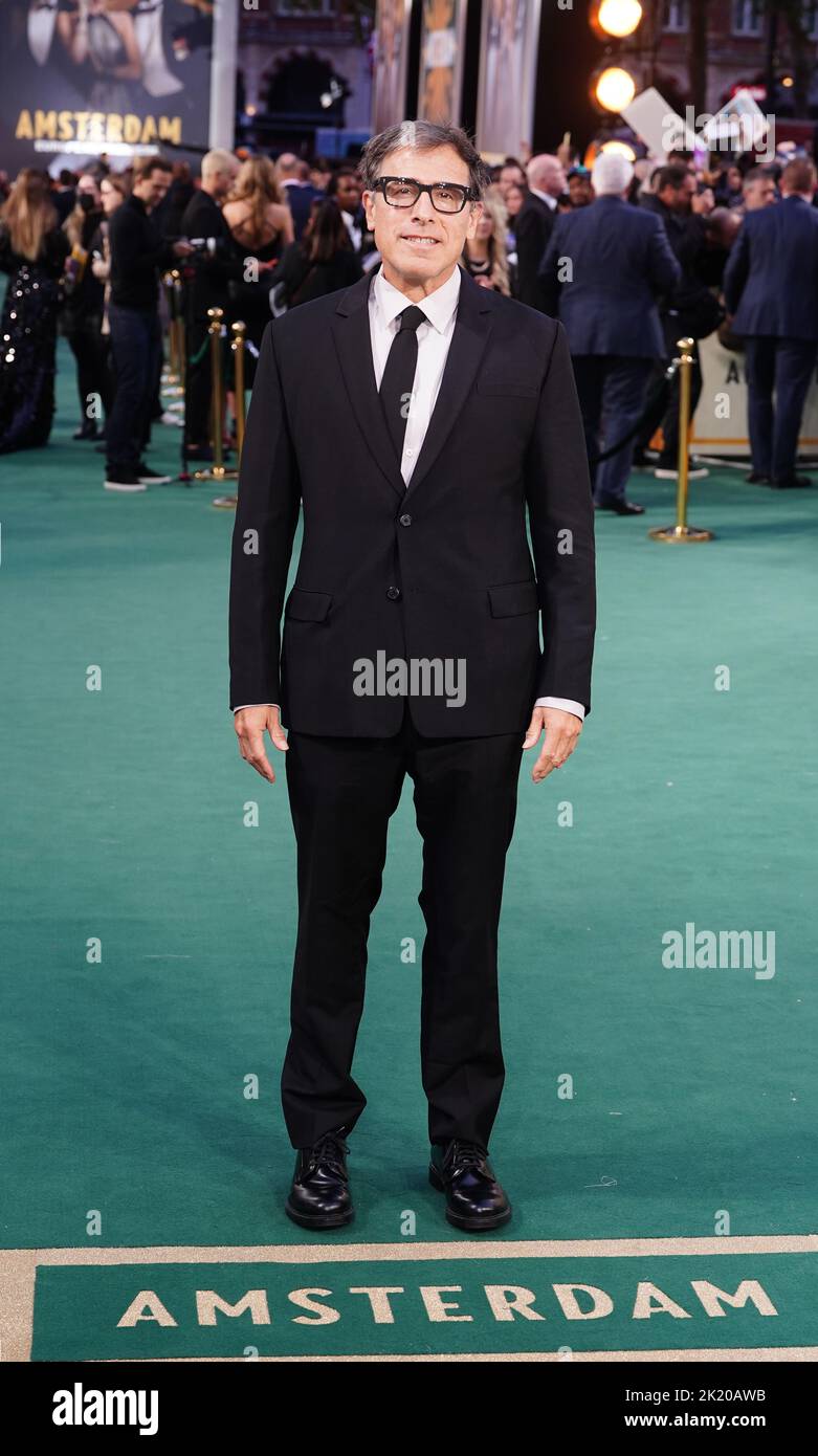 David O Russell attends the European premiere of Amsterdam at the Odeon ...