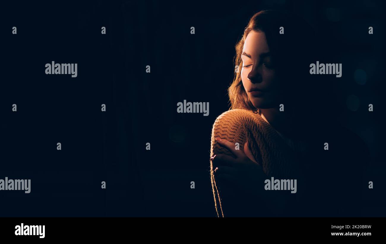 Female rights. Feminism banner. Woman discrimination. Gender equality ...