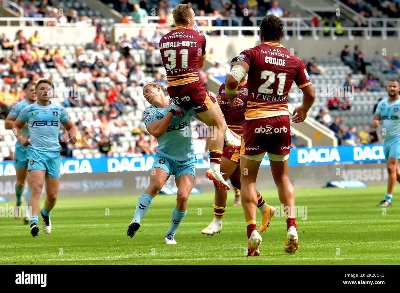 Dacia Magic Weekend 2021, Super League Rugby, St James Park Newcastle ...