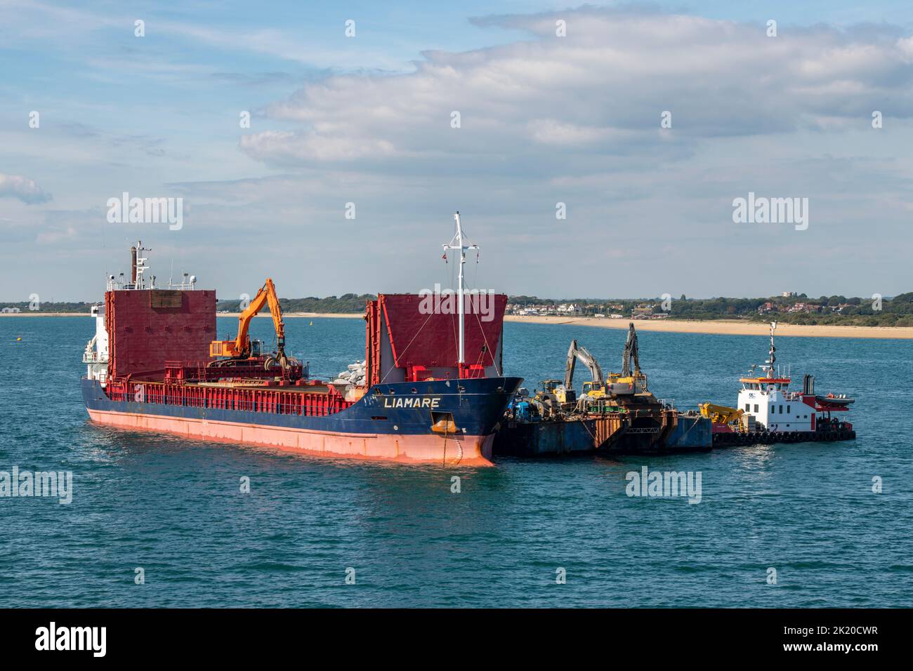 liamare dutch registered general purpose cargo ship, cargo ship ...