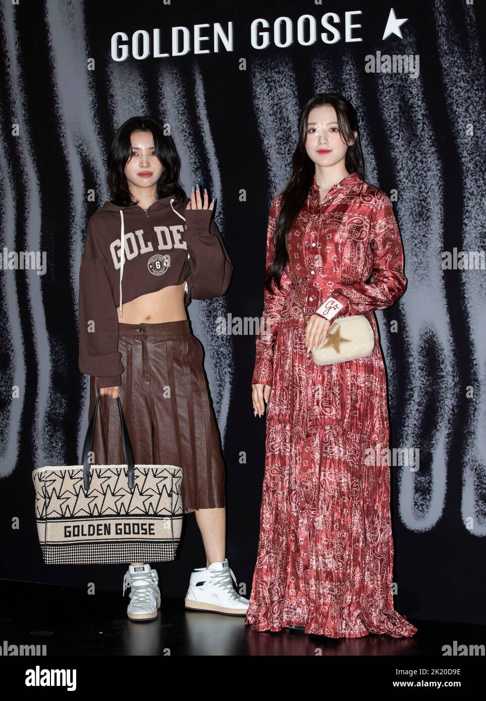 Seoul, South Korea. 21st Sep, 2022. (L to R) South Korean rapper ...