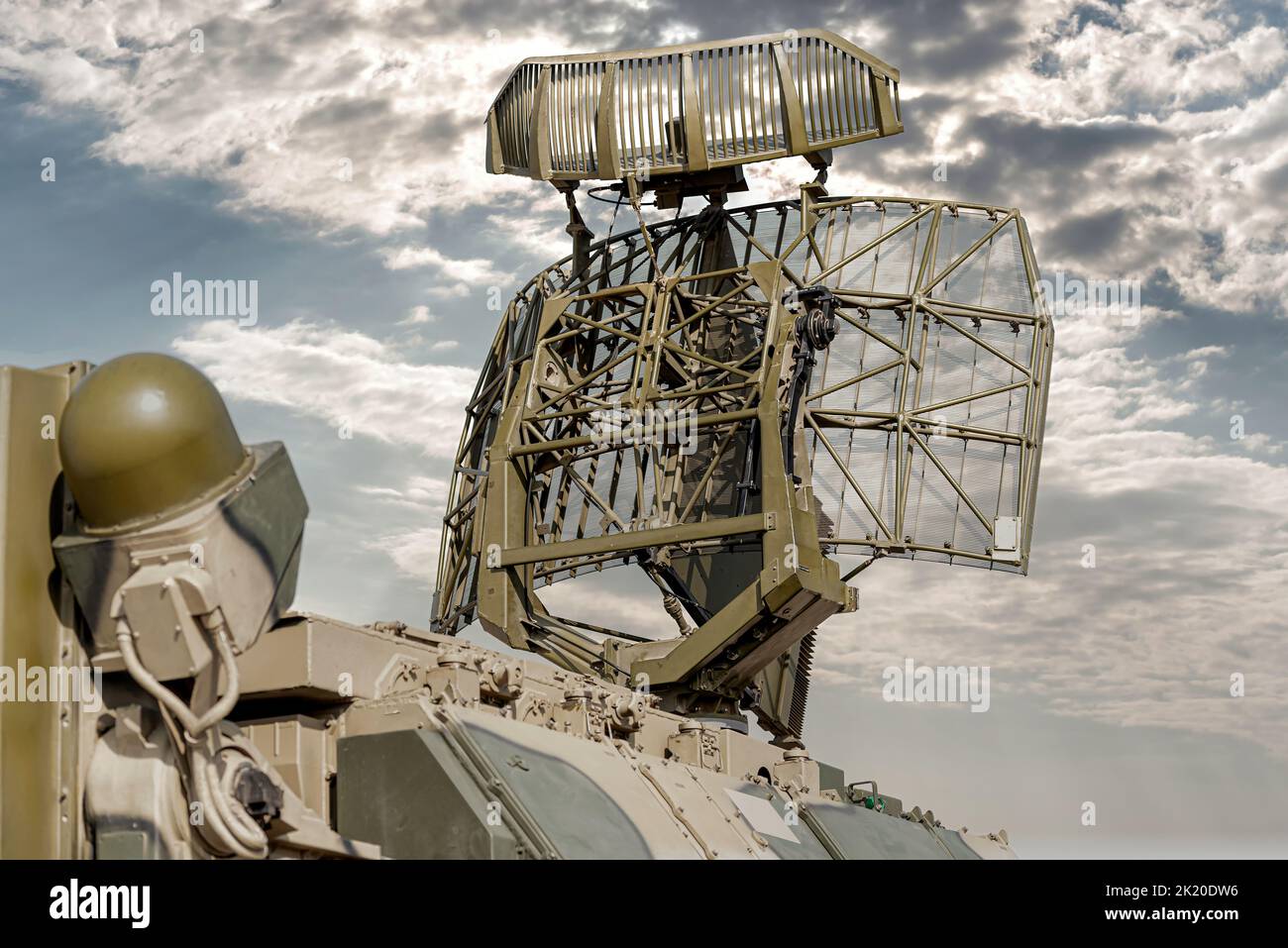 Anti-aircraft missile system. Air Defense military equipment Stock ...