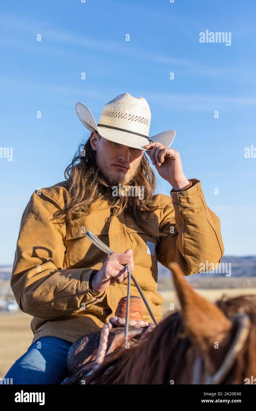 Rancher hat hi-res stock photography and images - Alamy