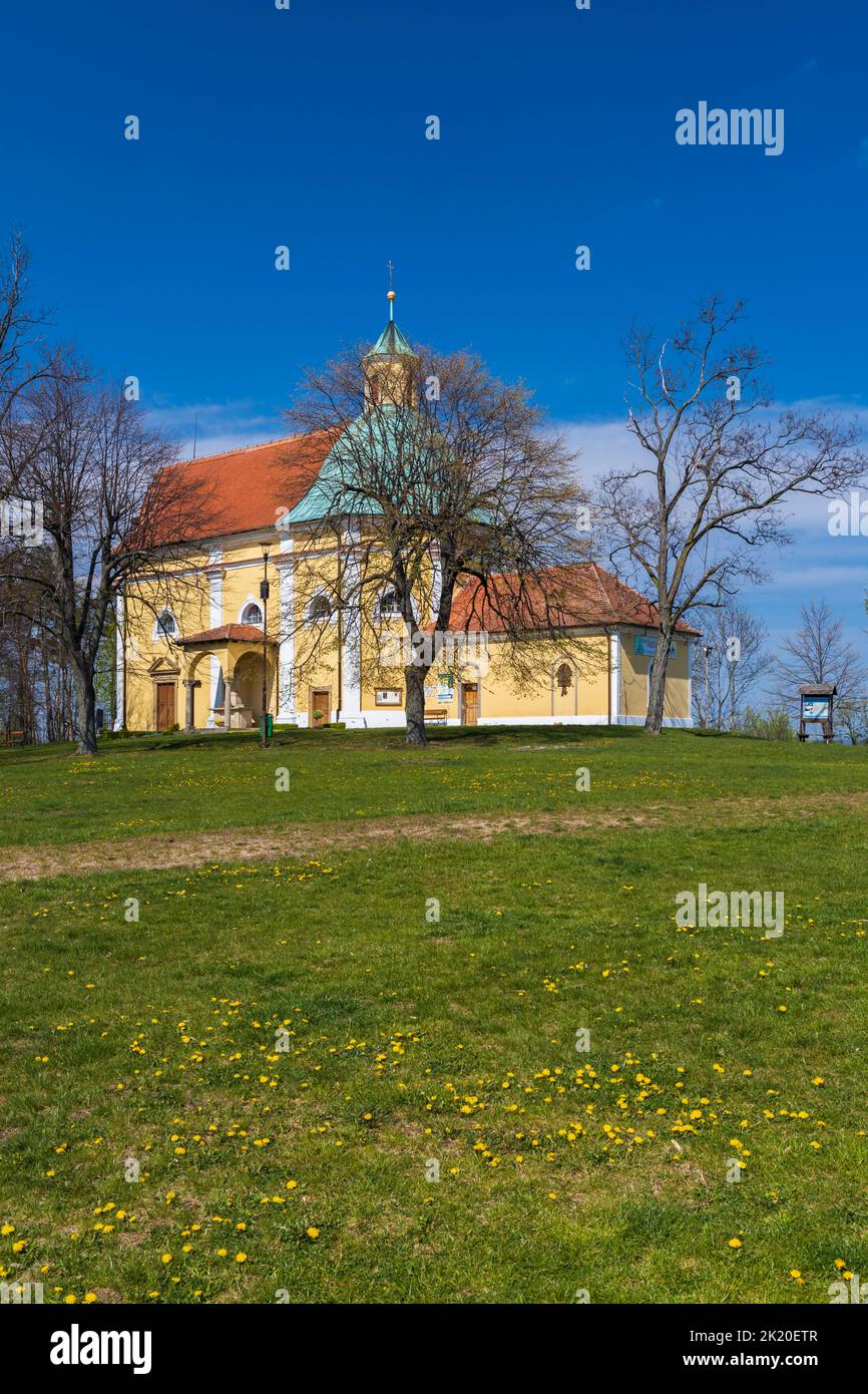 Place of pilgrimage Svaty Antoninek, Blatnice, Southern Moravia, Czech ...